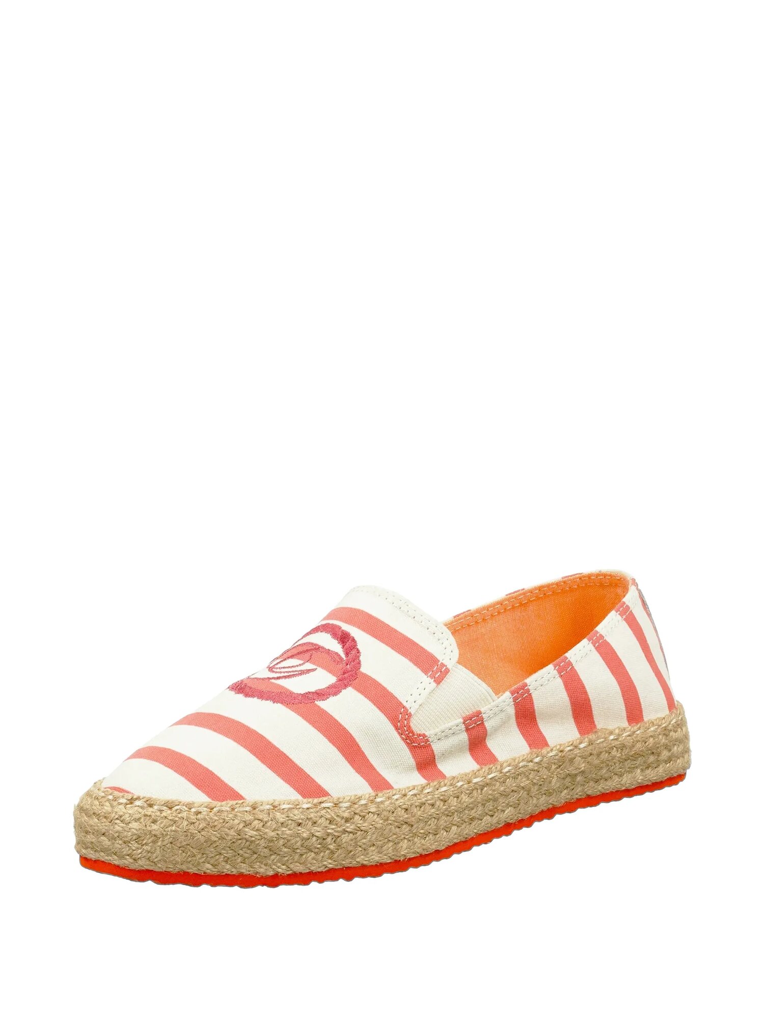 Эспадрильи GANT Striped espadrilles, размер 37, бежевый/белый — фото 1