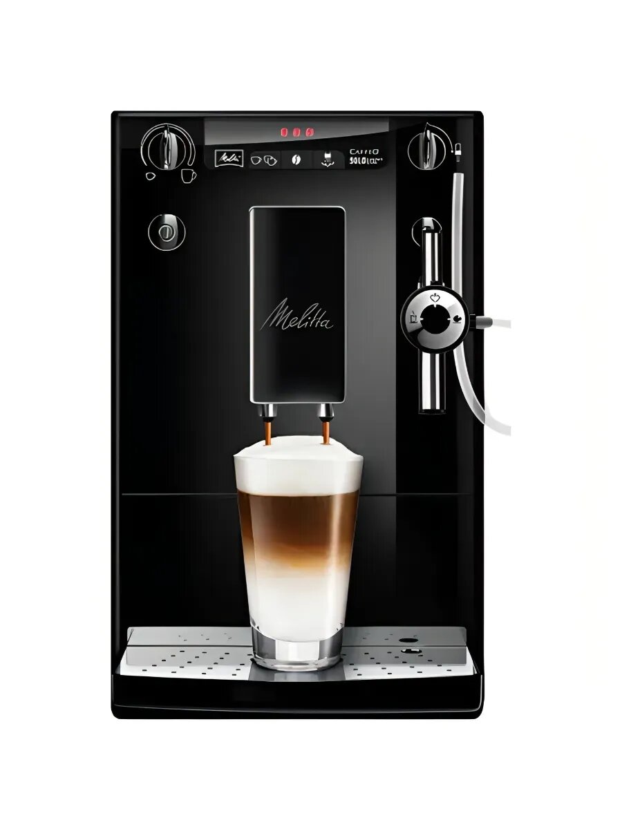 Кофемашина Melitta Caffeo E 957-304 Solo&Perfect Milk, черный