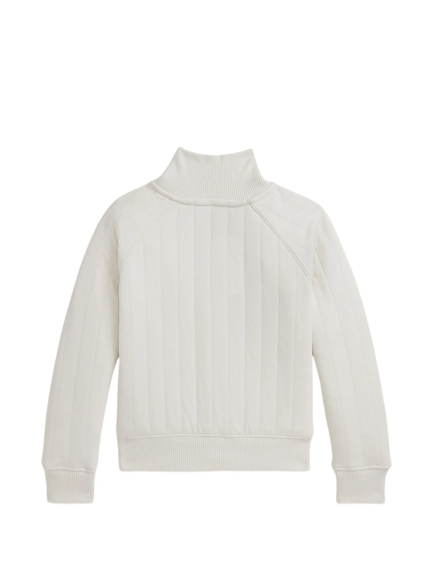 Куртка Polo Ralph Lauren Quilted zip-up jacket, размер 6 лет, бежевый цветы мелкие — фото 1