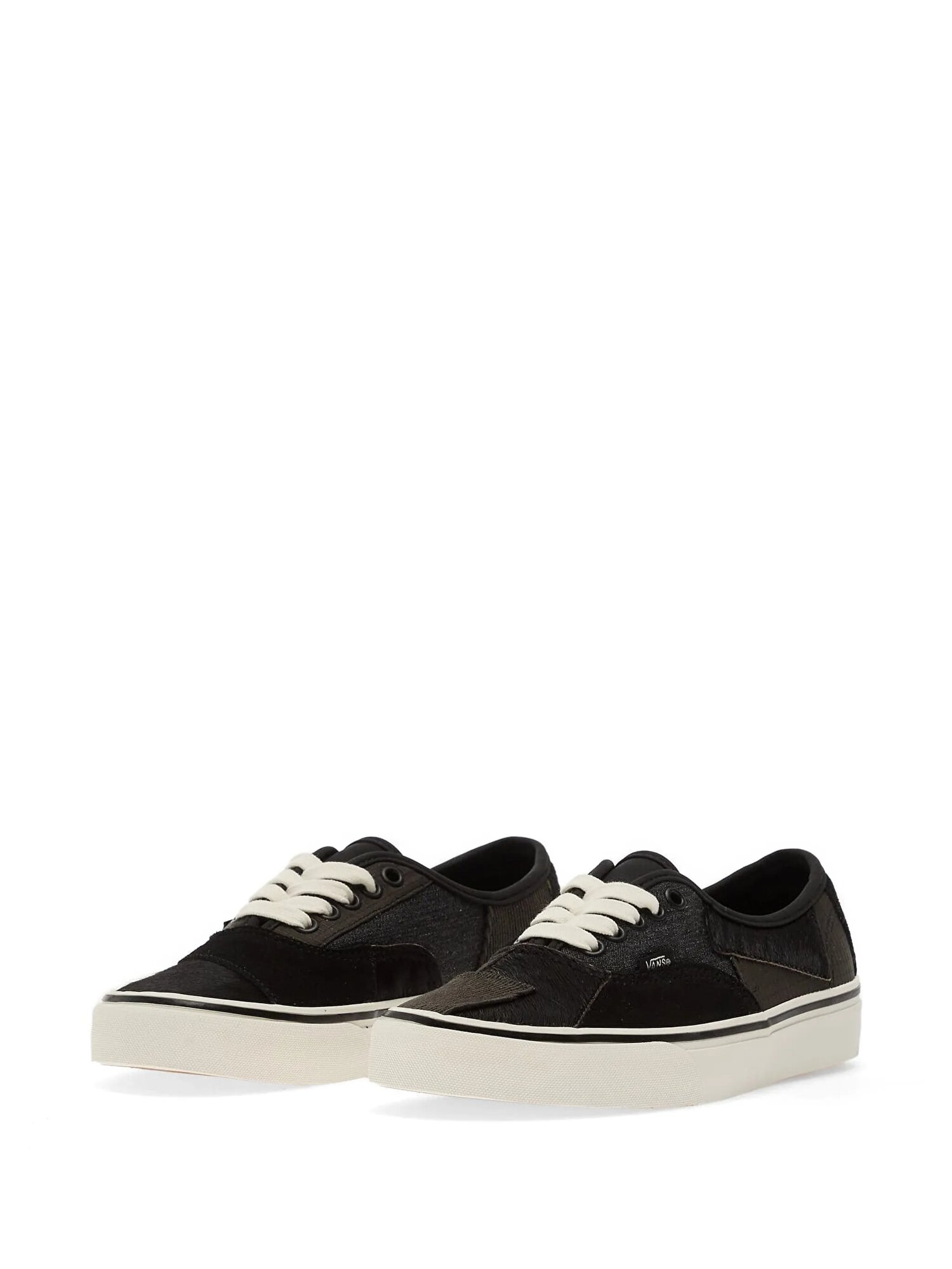 Кроссовки VANS Authentic Patchwork, размер 9 US, черный — фото 1