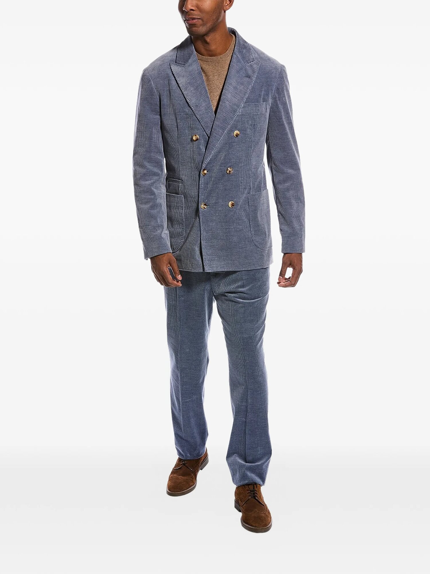 Комбинезон Double-breasted corduroy suit