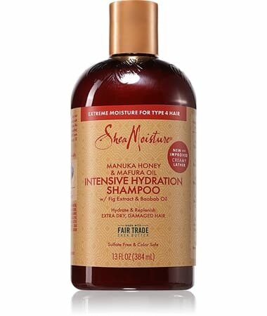 Шампунь для волос Shea Moisture Manuka Honey & Mafura Oil, 384 мл