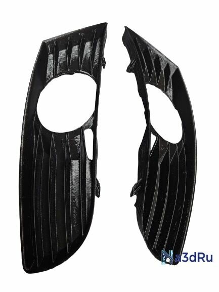 2шт. Решетка противотуманных фар SEAT LEON 1, Сеат Леон, 1M0853665G