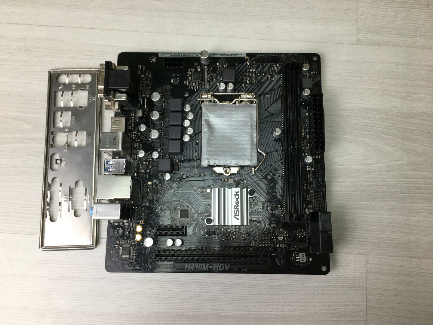 Материнская плата S-1200 AsRock H410M-HDV 2XDDR4/VGA/DVI/HDMI/mATX