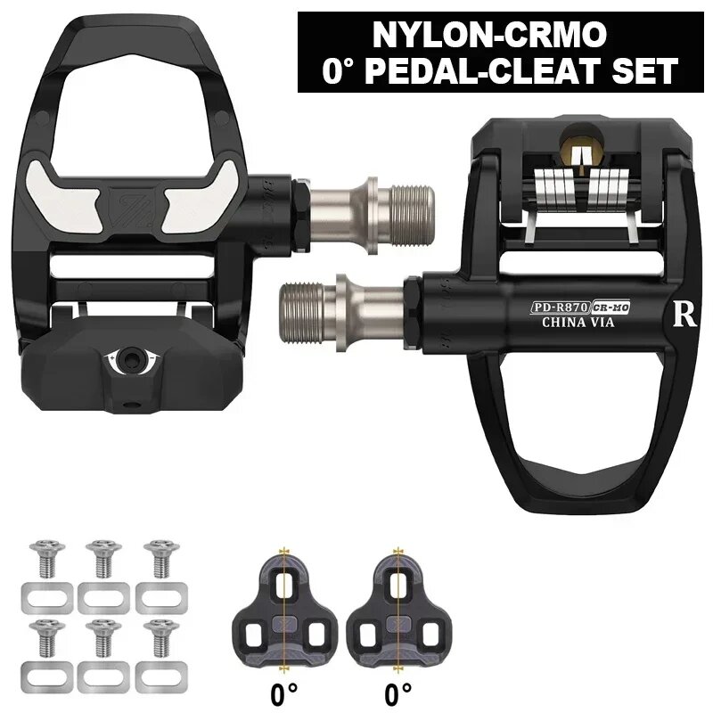 Педали для шоссе BUCKLOS PD-R870, NC-0DEGREE-SET