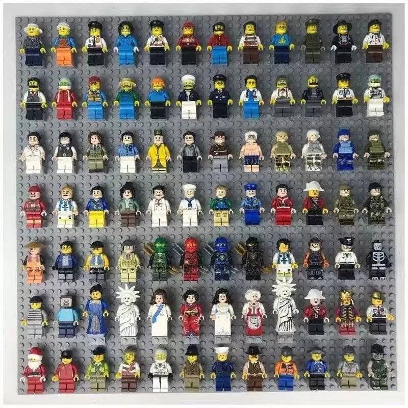 В продаже! Набор из 50 фигурок, совместимых с LeGo расширьте свою коллекцию! плита