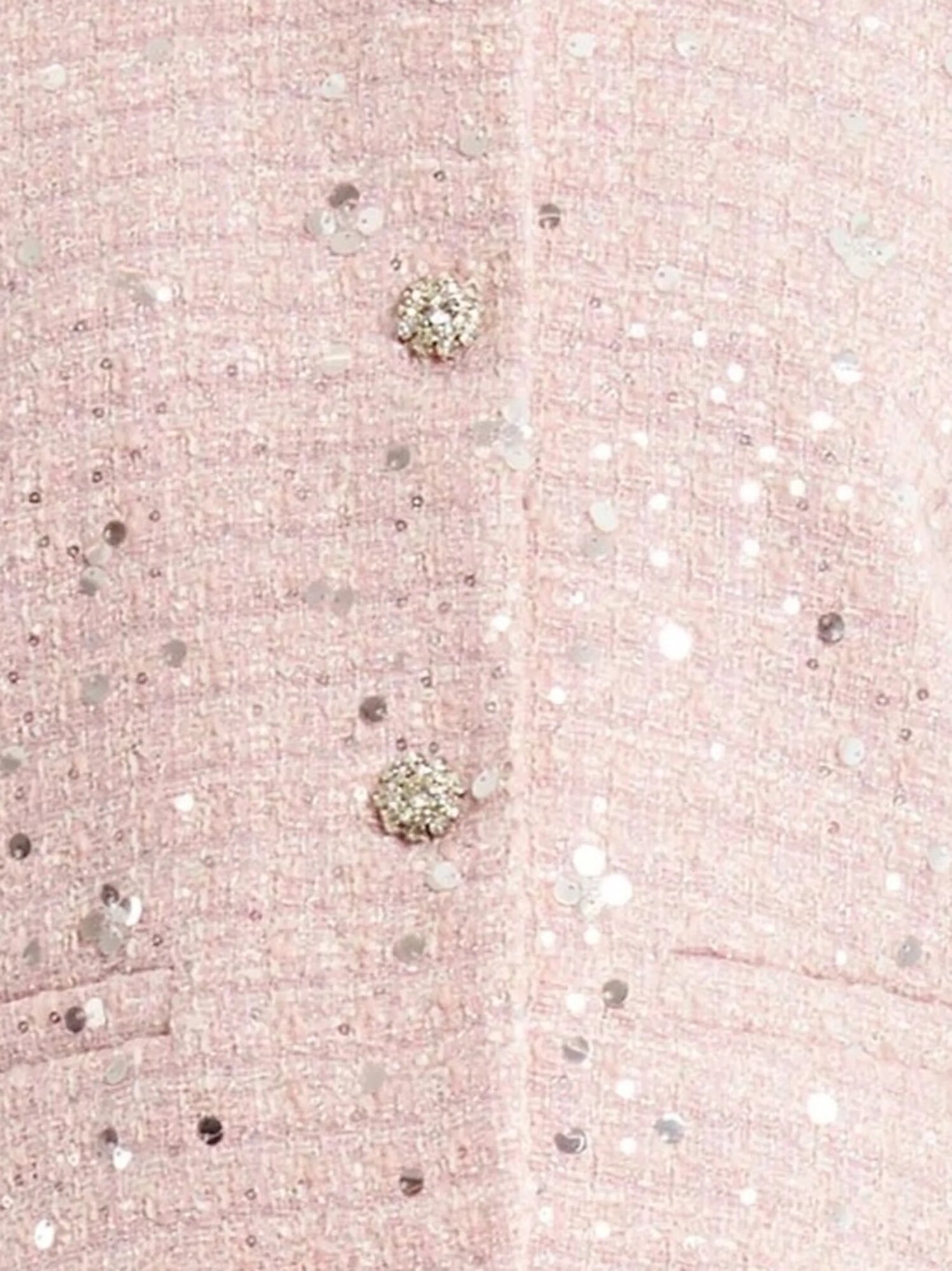 Куртка VICOLO Sequin-embellished bouclé jacket, размер 42 — фото 1
