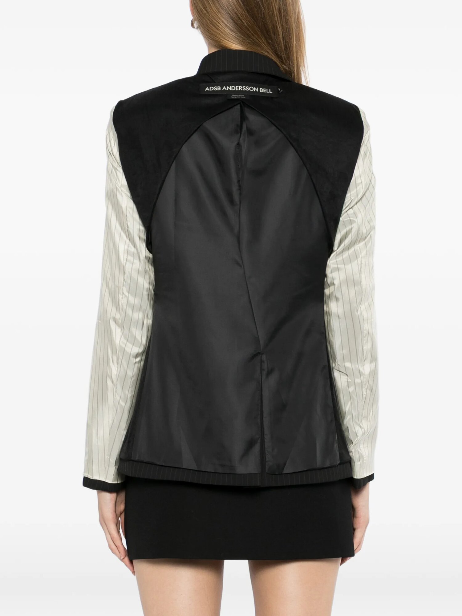 Куртка Andersson Bell Pinstripe deconstructed jacket, размер 42 — фото 1