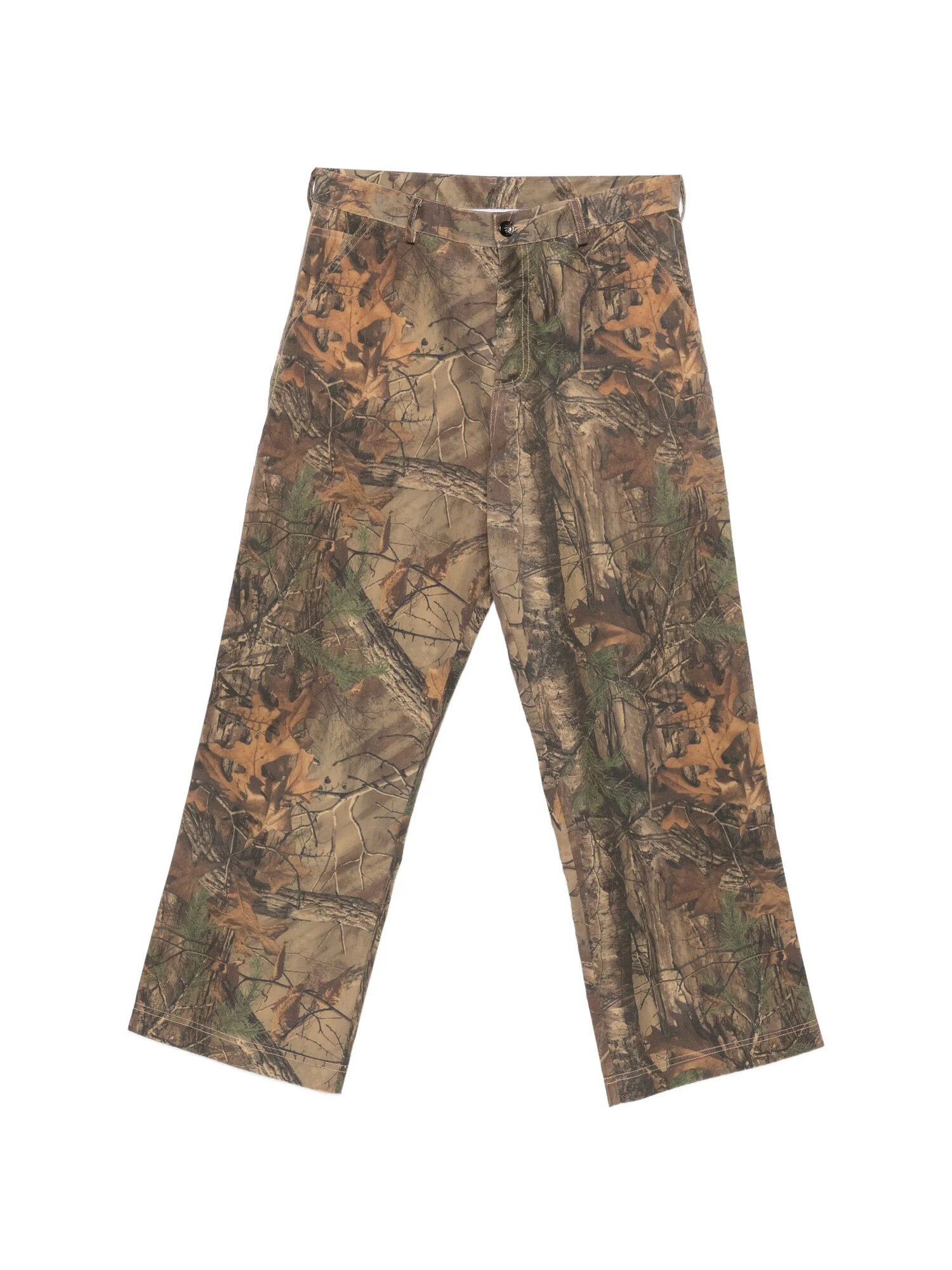 Брюки Leaf-print trousers