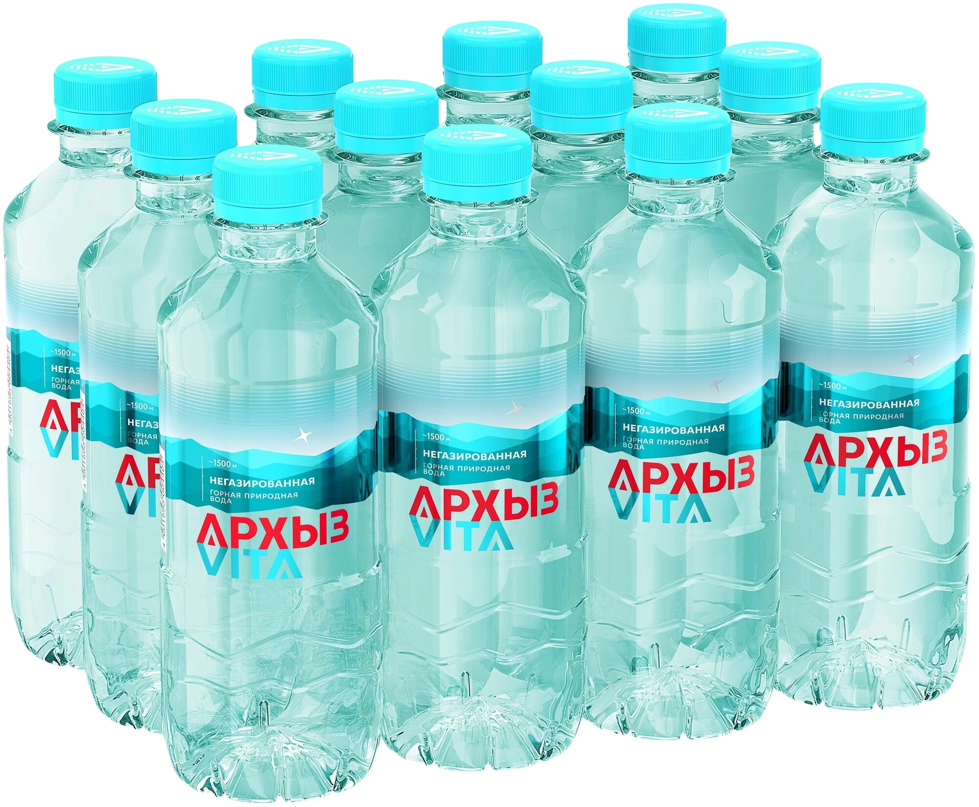 Архыз негаз 0,33л./12шт. Пэт Архыз Вода минеральная Производство - Россия