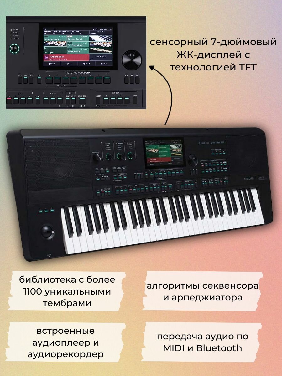 Синтезатор Medeli AKX10 — фото 1