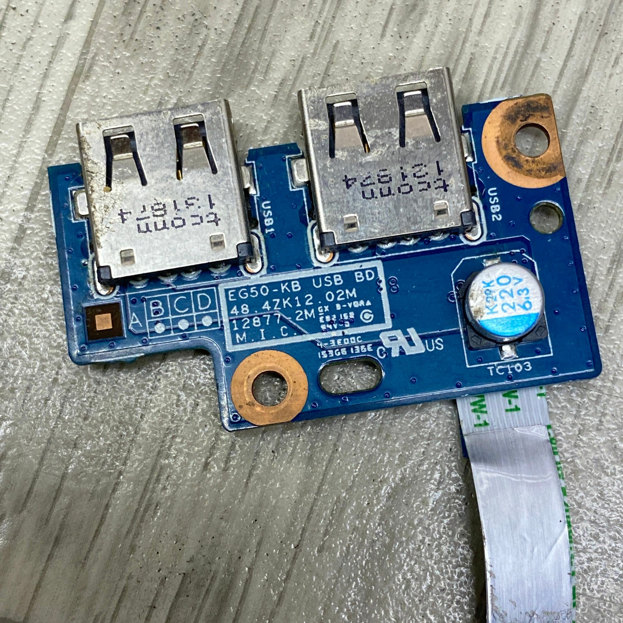 Плата USB Acer E1-522 — фото 1