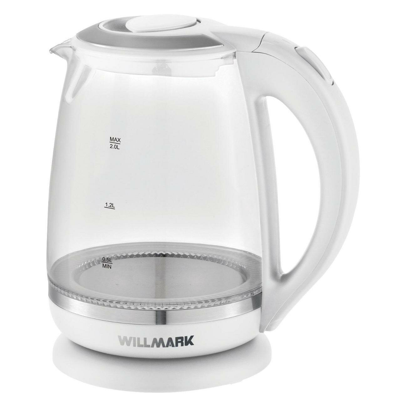 Электрочайник Willmark WEK-2005G белый