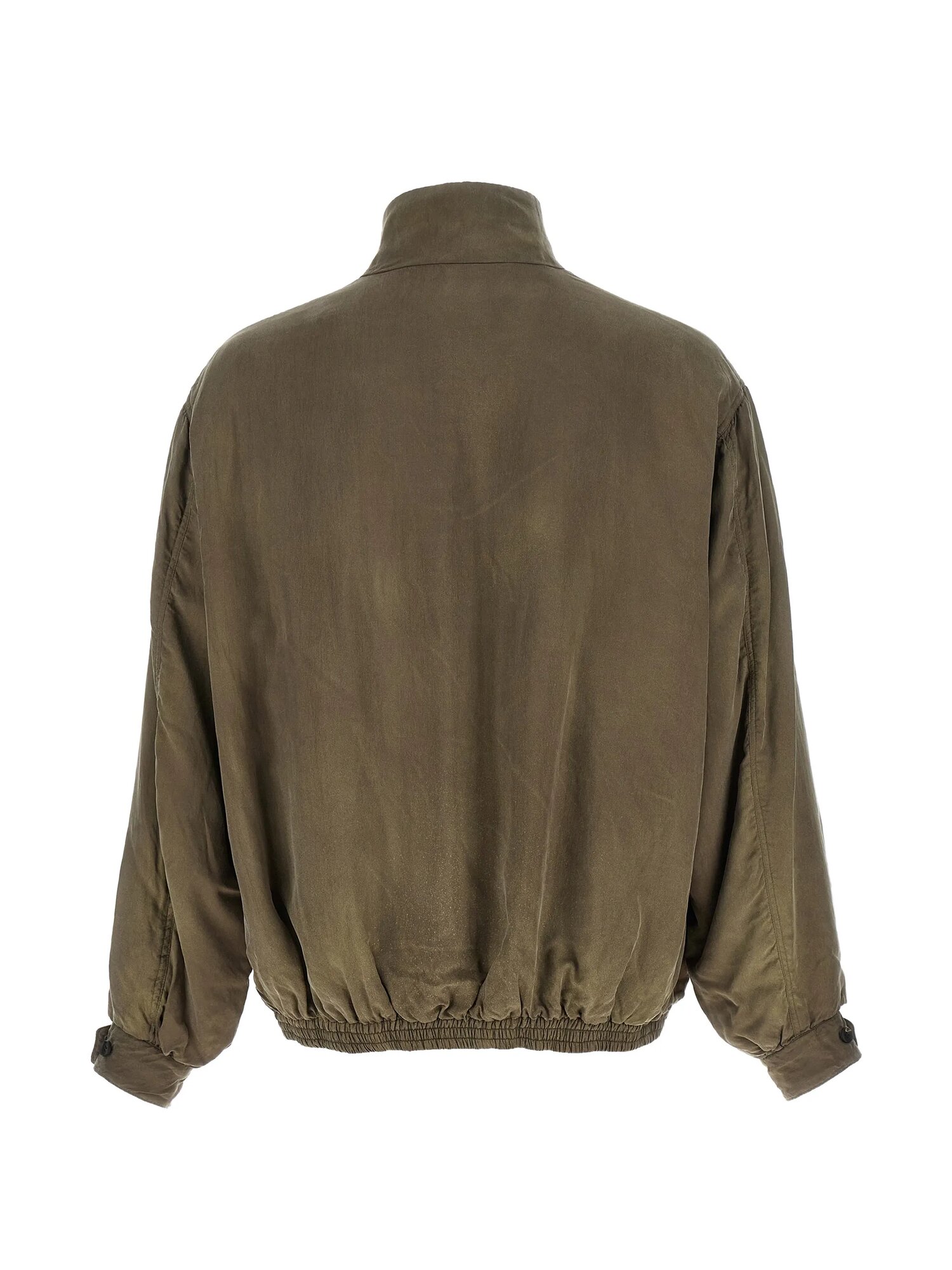 Куртка Stein High-neck zip-up bomber jacket, размер S, brown — фото 1