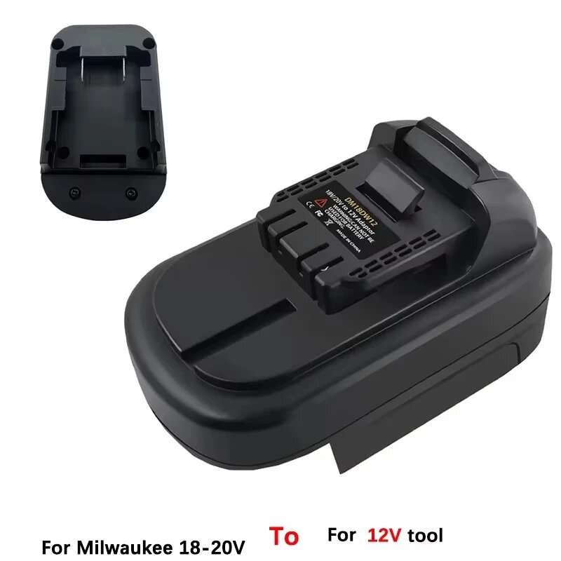 Адаптер для аккумуляторов Dewalt/Milwaukee 18V/20V к Dewalt 12V