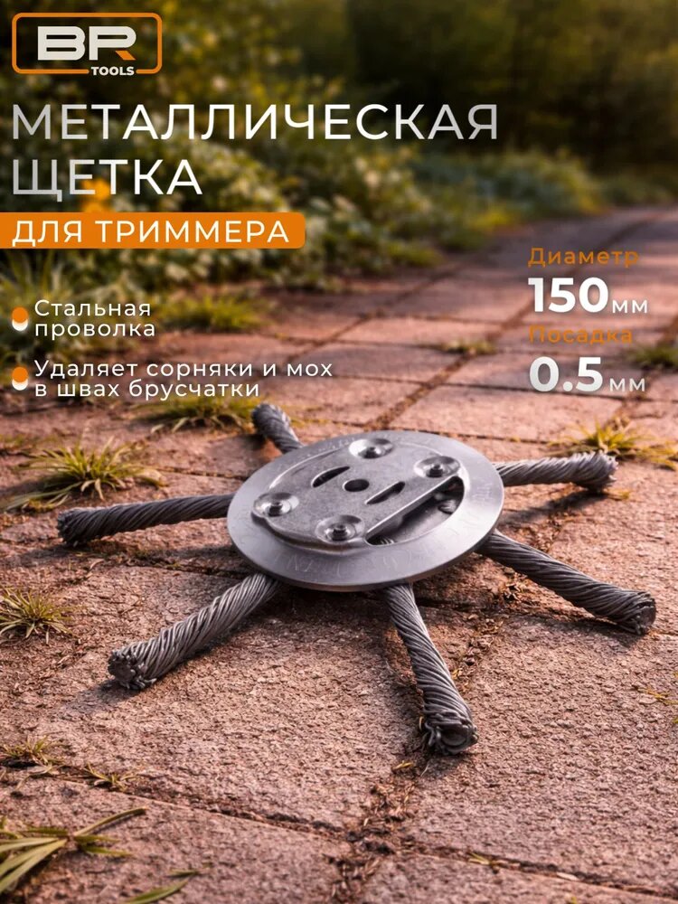 Насадка на триммер, щетка для триммера