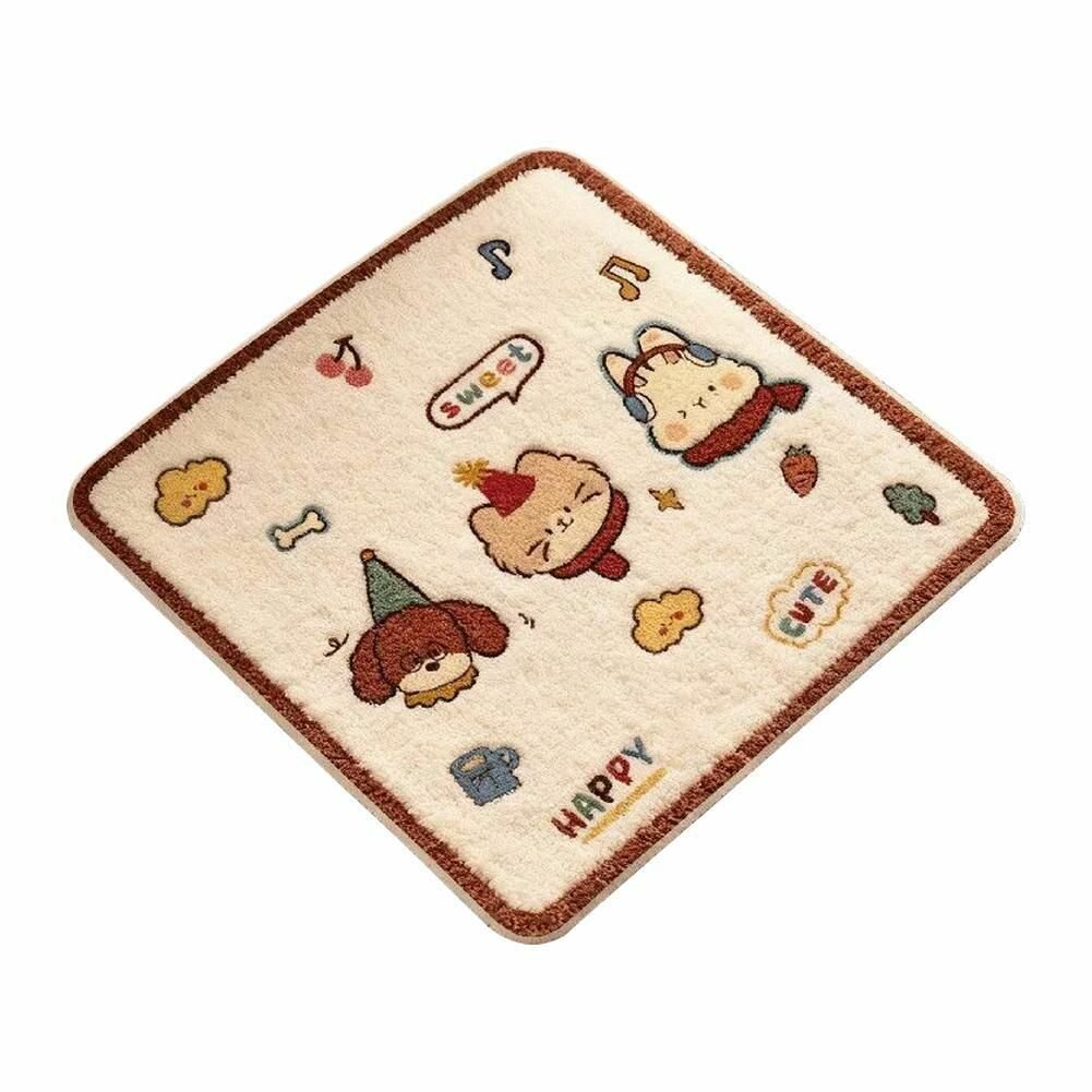 Подушка для стула из искусственного кашемира (30*30 см)