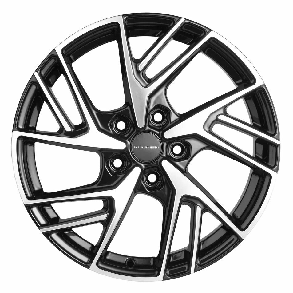 Диск автомобильный Khomen Wheels 1722 HAVAL F7 6,5x17 5x114,3 ET40 64,1 Black-FP