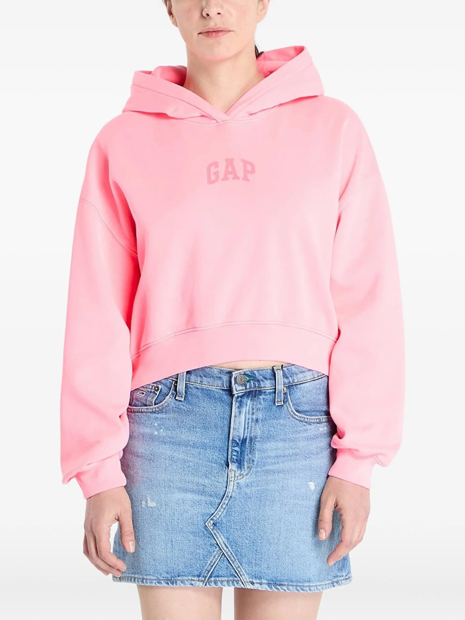 Худи Logo-detail long-sleeve hoodie