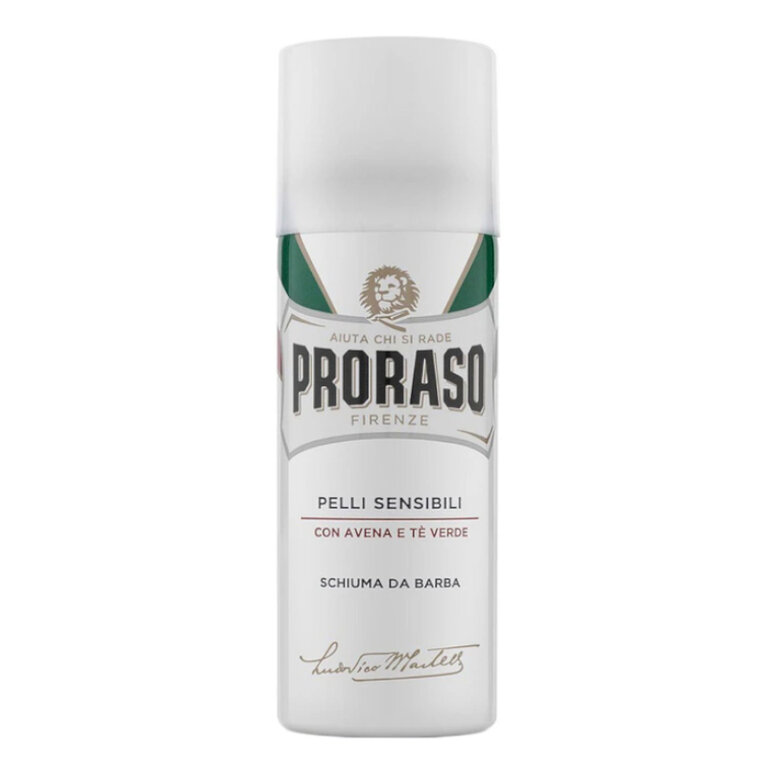 PRORASO Shaving Foam For Sensitive Skin Green Tea Пена Италия 50 мл