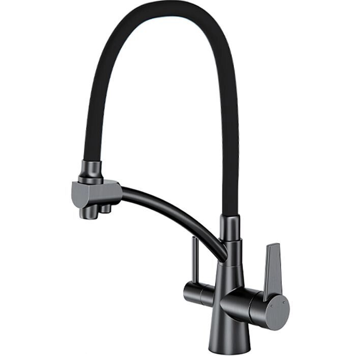 Смеситель Gappo G4398-19 для кухонной мойки с подключением к фильтру с питьевой водой и гибким изливом