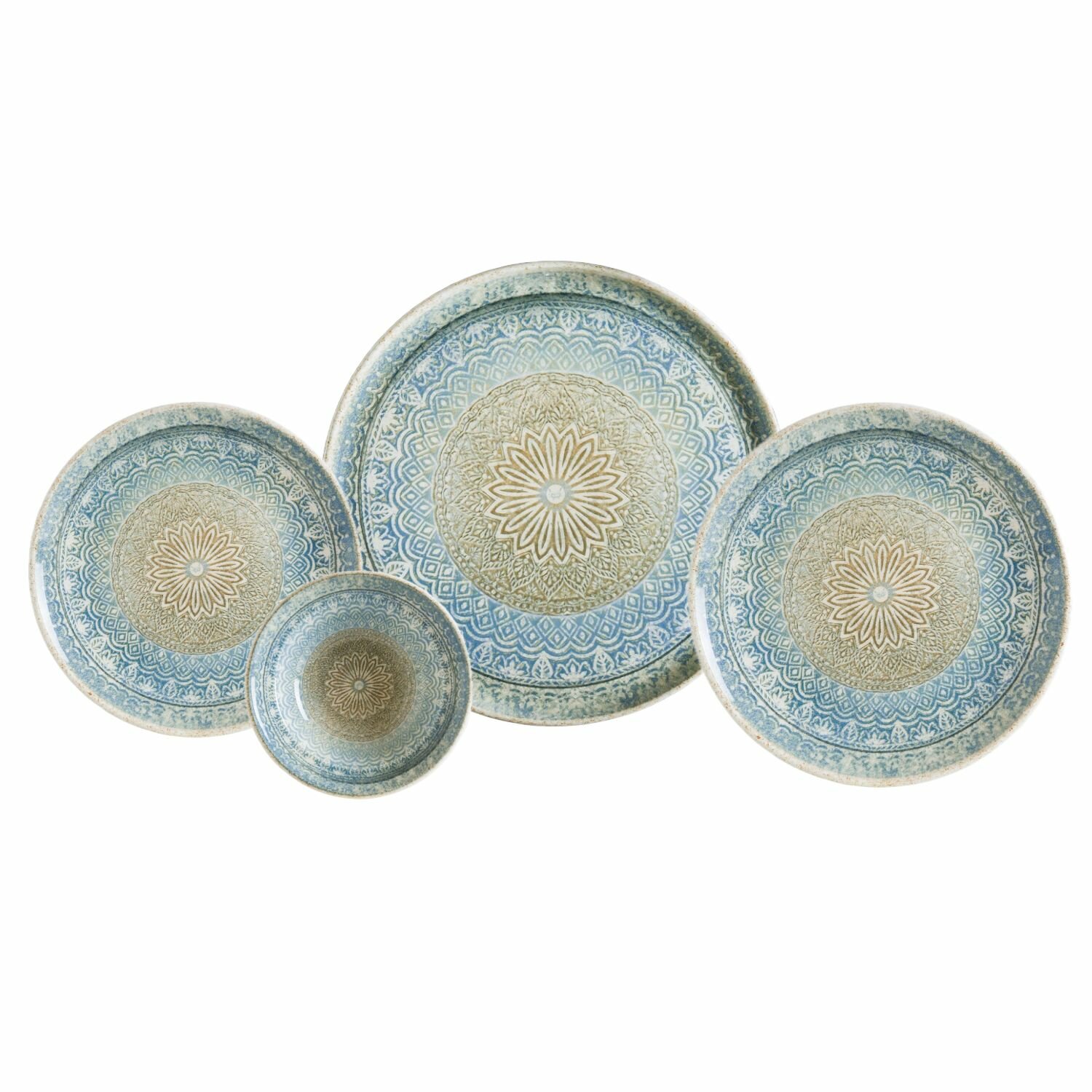 Столовый сервиз Bonna Rivus Ethnic Gourmet premium porcelain dinner set BON64435