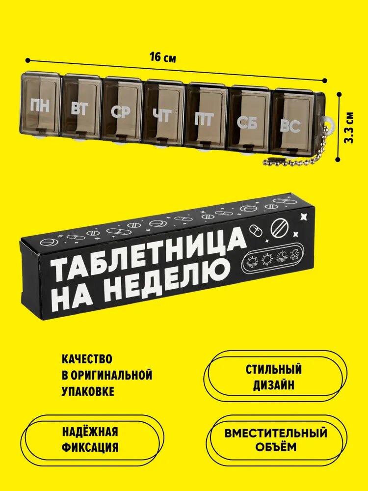 Таблетница на неделю — фото 1
