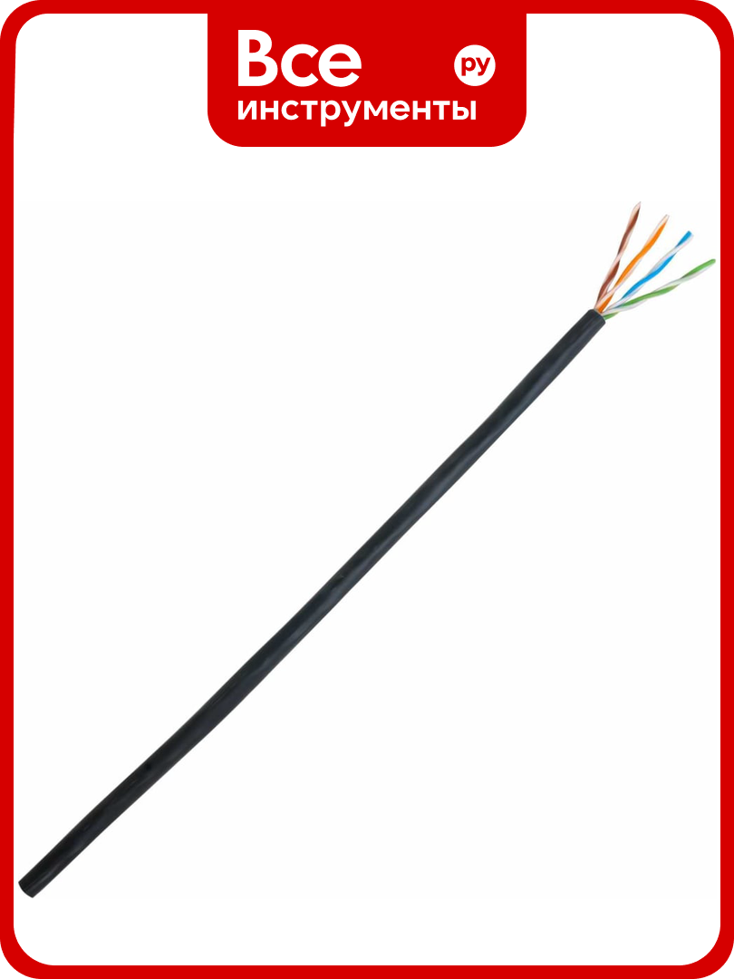 Кабель, Netlink, Netlink NL-CU UTP 4PR 24 AWG CAT5e 305м внешний УТ000000725