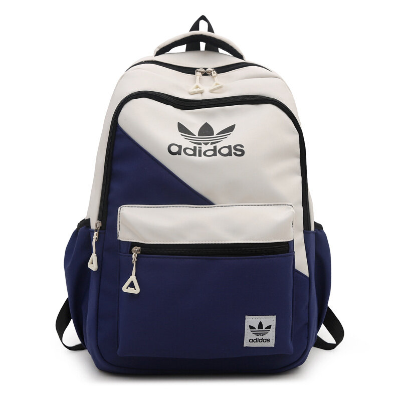 Вместительный легкий школьный рюкзак Adidas для учащихся средней школы, сумка для ноутбука，С портативной сумкой