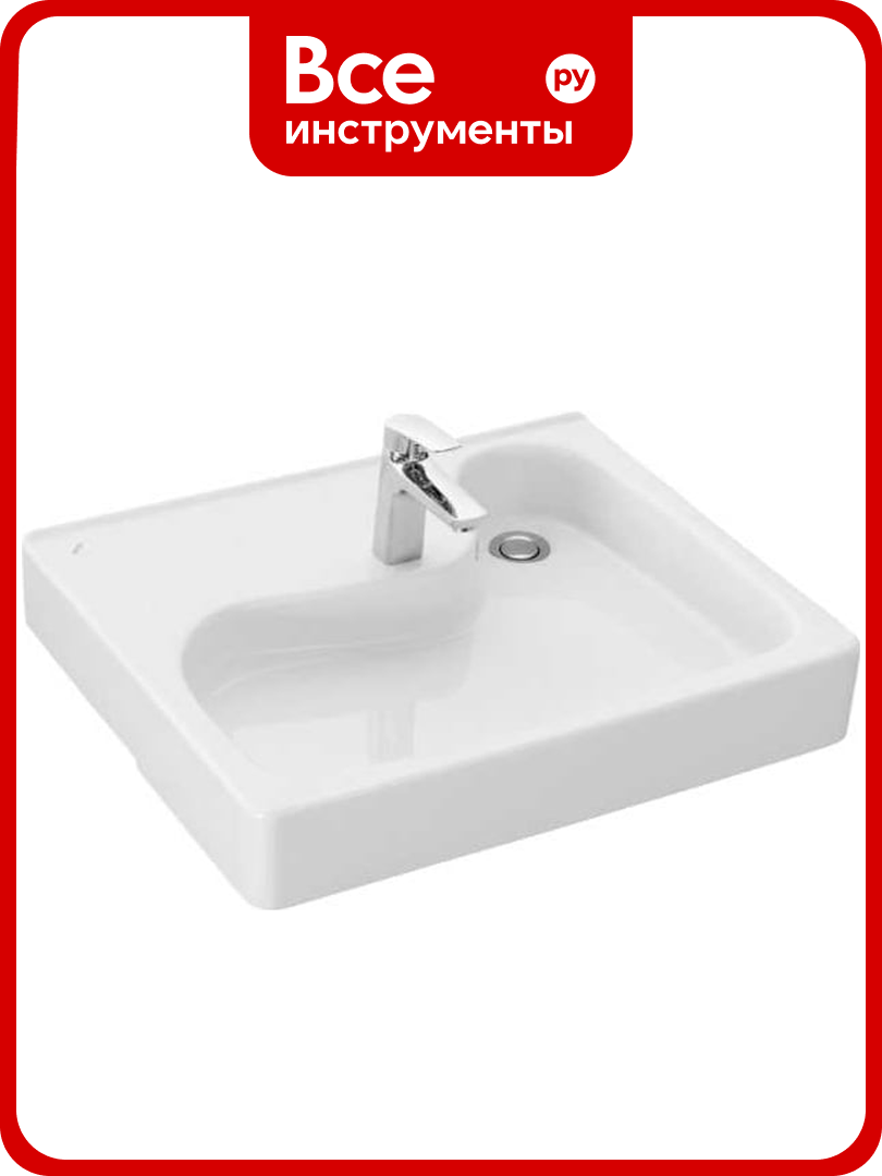 Умывальник Santek клио 1. wh50.1.77 1WH501770, 60 см, экономии пространства