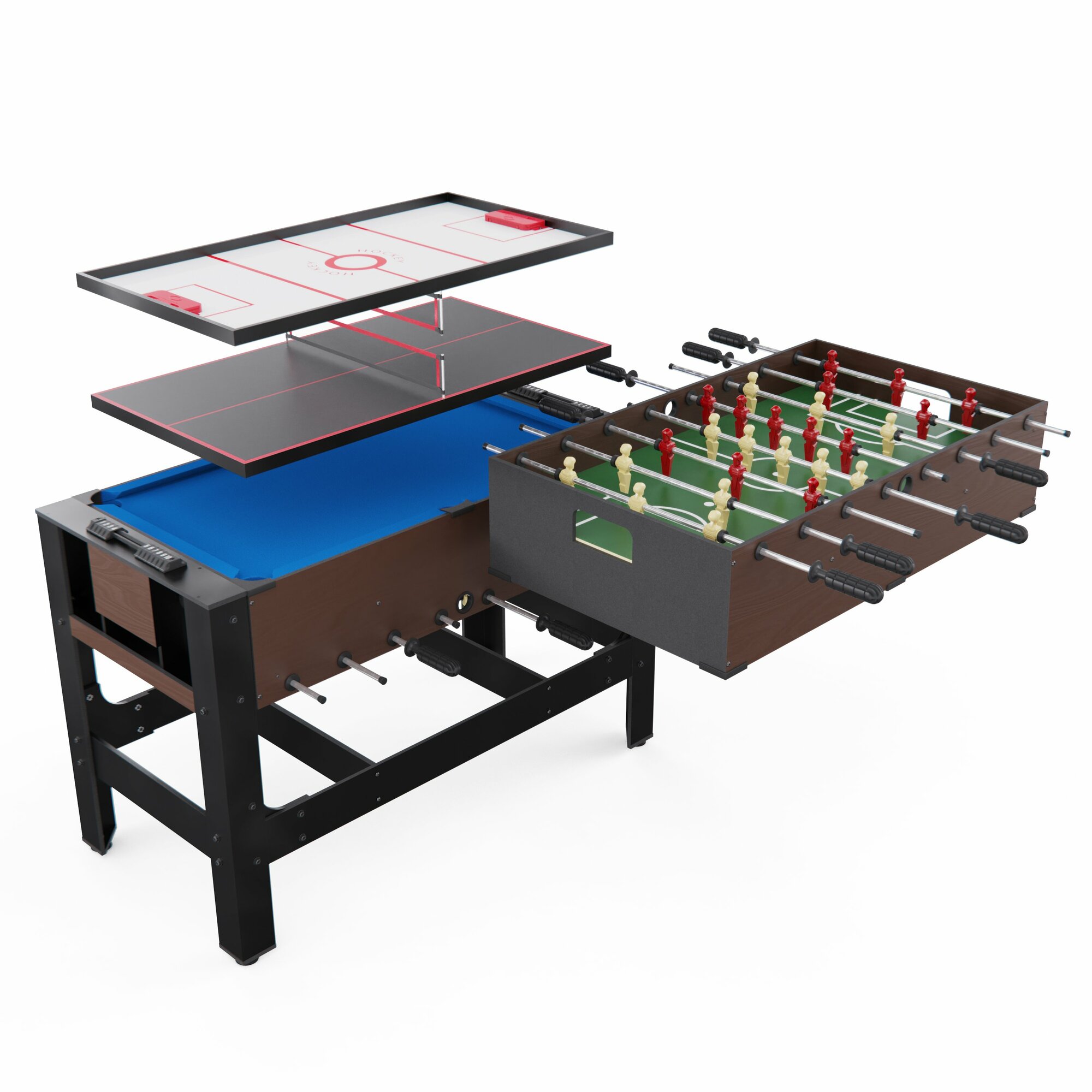 Игровой стол - трансформер DFC 54" 4 в 1 GT25001
