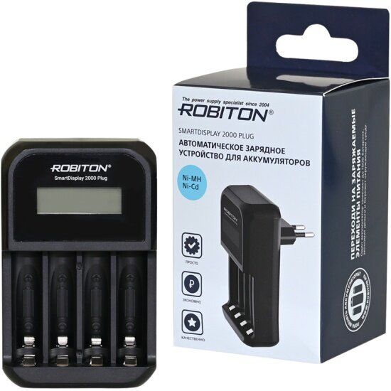 Зарядное устройство Robiton SmartDisplay 2000 Plug — фото 1