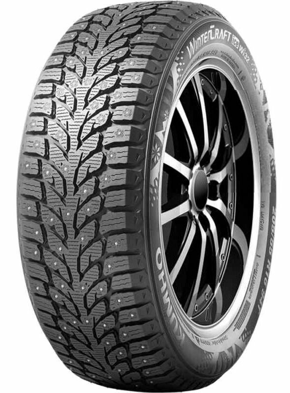 Зимняя автомобильная шина бескамерная Kumho WI32 WinterCraft Ice 225/45 R18 95T шип