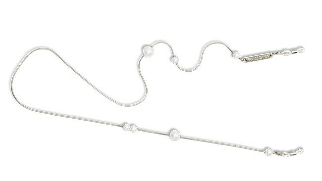 Цепочка для очков FRAME CHAIN DROP PEARL WHITE/WHITE GOLD, шт
