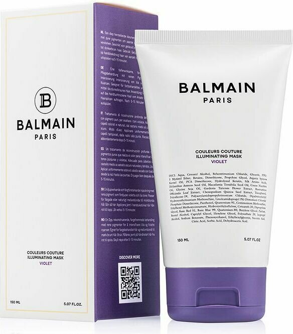Balmain Маска тонирующая фиолетового цвета Illuminating Colour Mask Violet 150ml