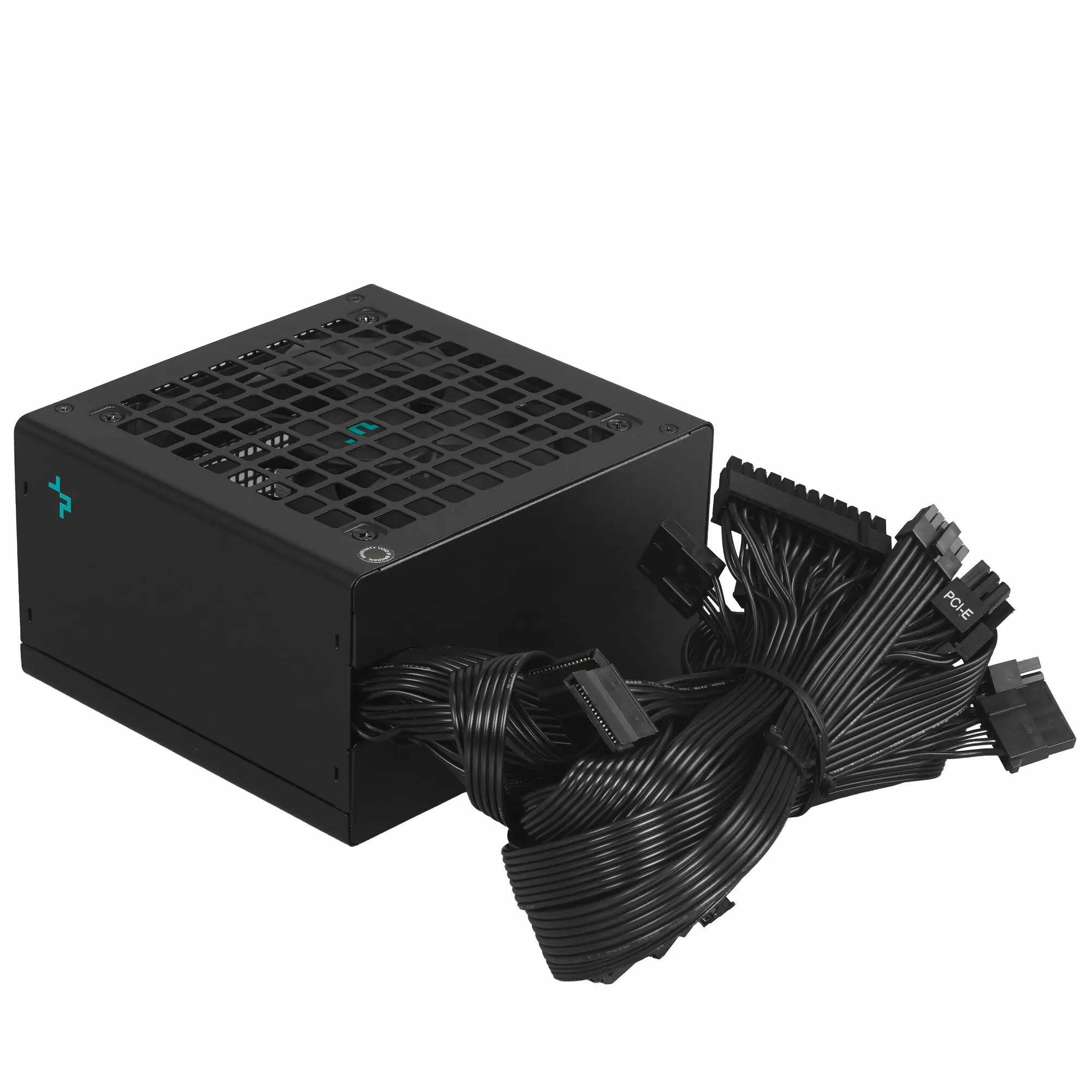 Блок питания Deepcool PL550D 80 Plus Bronze (R-PL550D-FC0B-WDEU-V2) черный - ATX 20+4 пин, 4 pin + 4 pin x2 CPU, 6 SATA, 3 x 6+2 pin, 12vhpwr (12+4pin) PCI-E