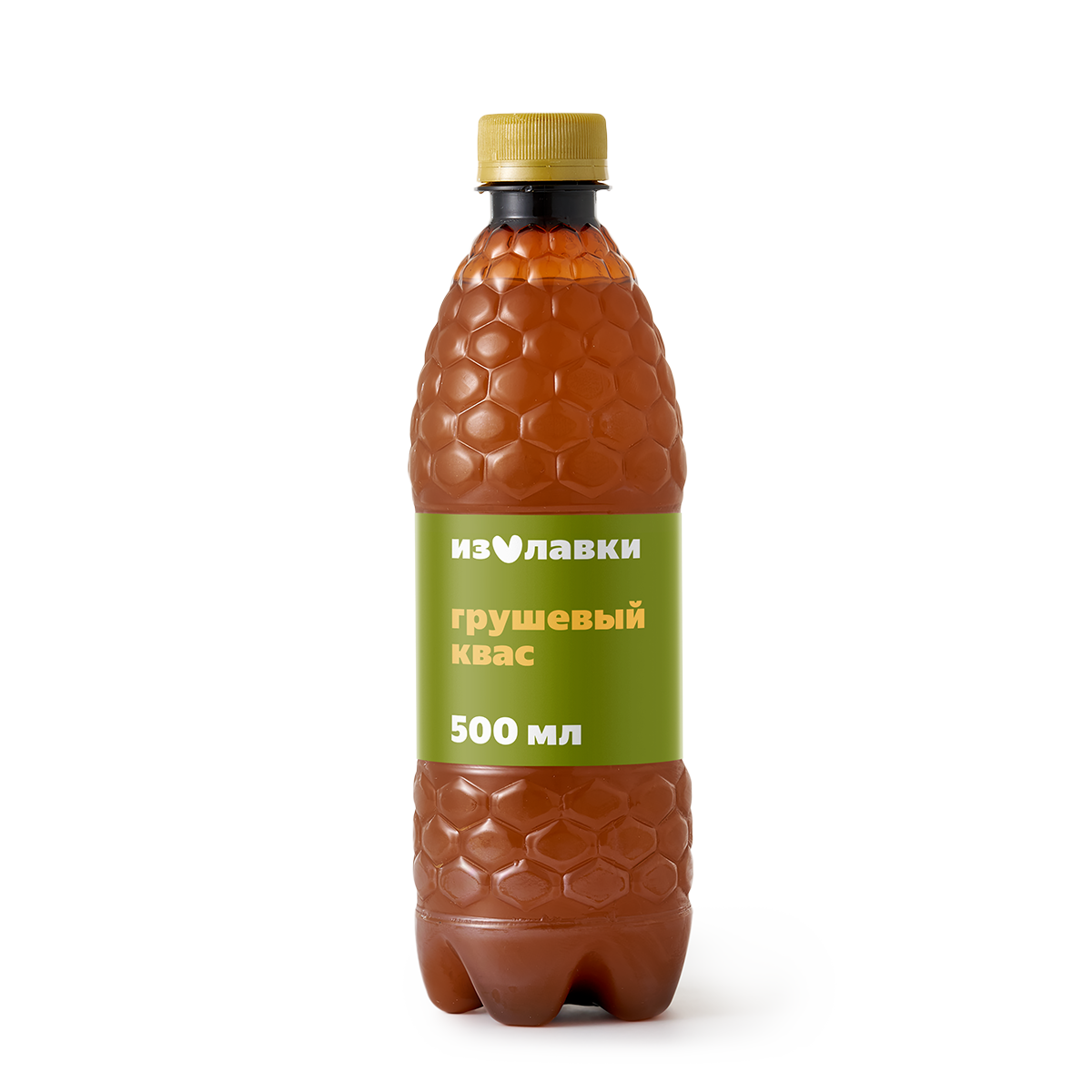 Квас «Из Лавки» со вкусом груши нефильтрованный неосветленный