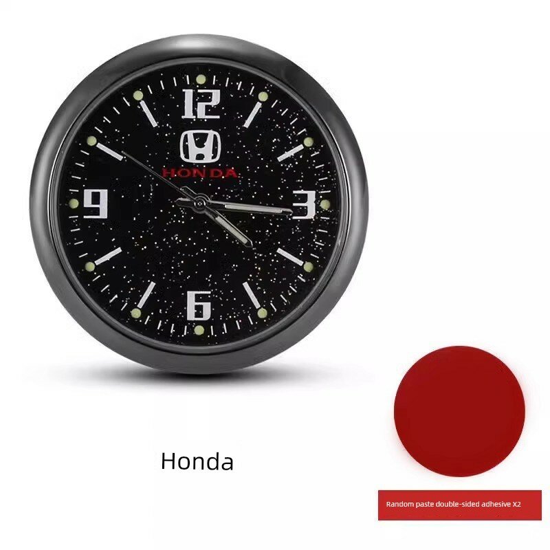 Ночник-часы для приборной панели автомобиля белого цвета для моделей Honda