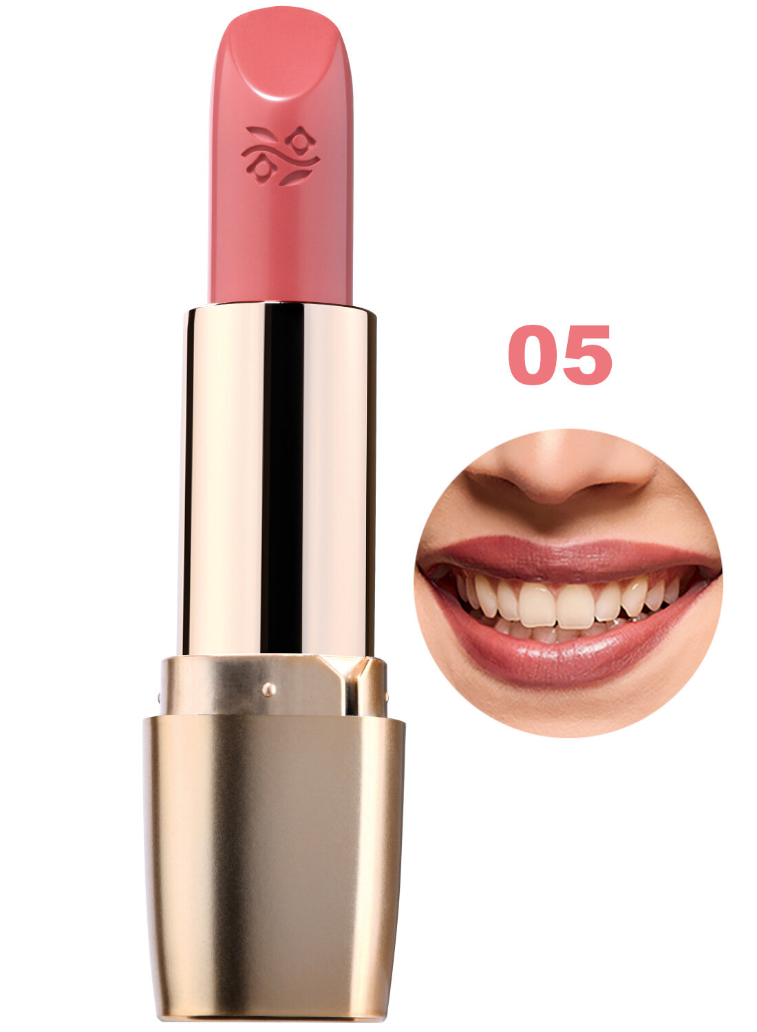 Deborah Milano Помада для губ Тон 05 Мокко ROSSETTO MILANO RED увлажняющая сатиновая 4,2 г