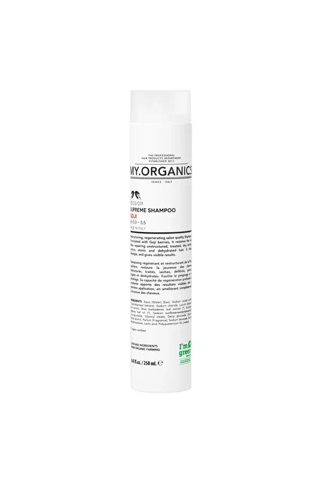 Шампунь my. organics resurrection supreme shampoo goji ph 5,0-5,5