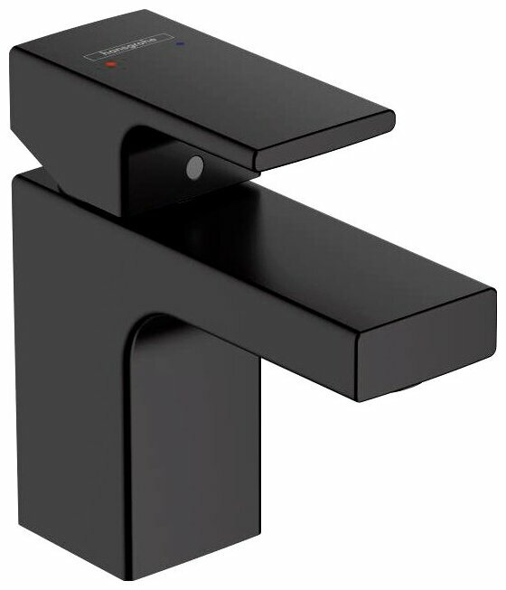 Смеситель для раковины Hansgrohe Vernis Shape 71560670 черный матовый