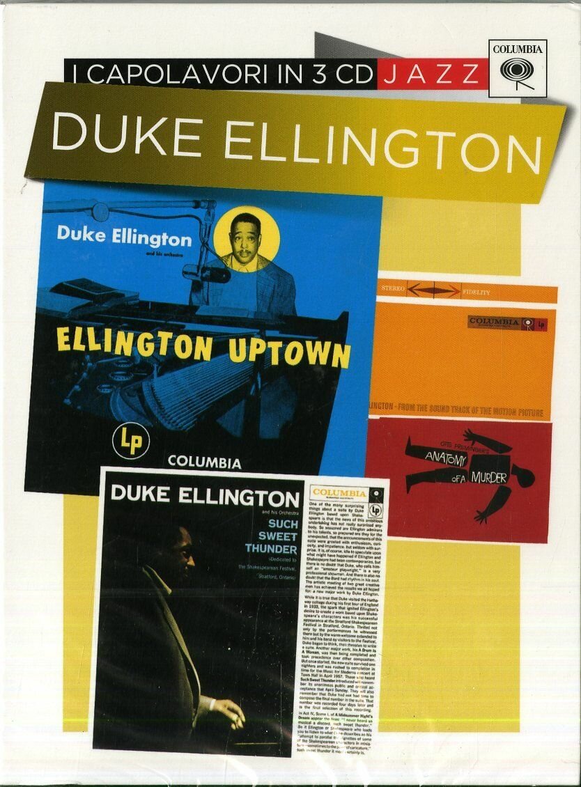 Duke Ellington. I Capolavori (3CD Digipak/Компакт диск)