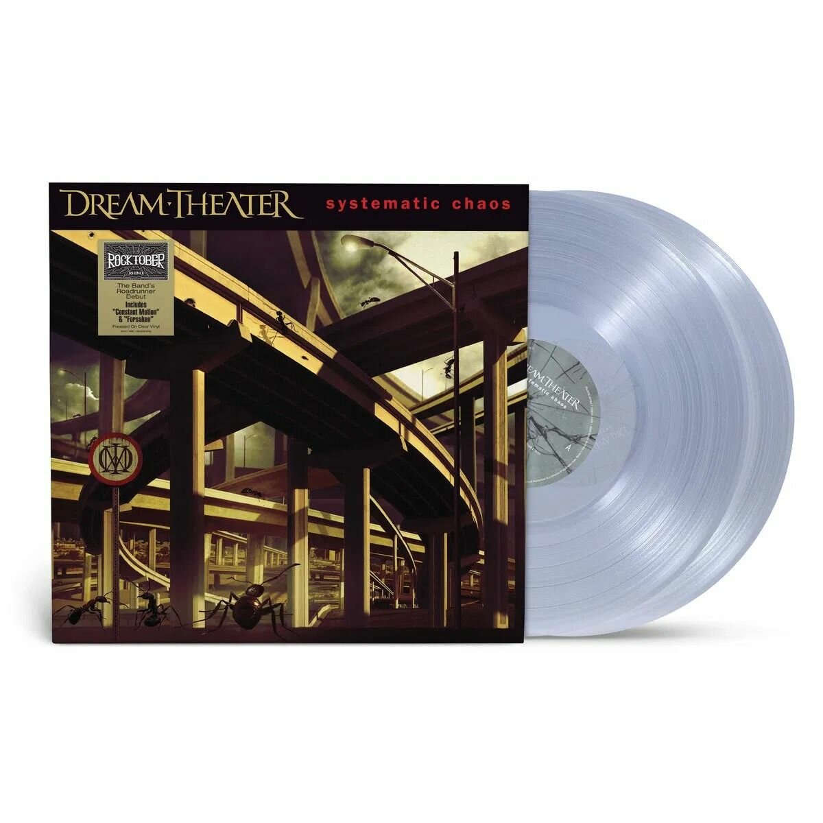 Dream Theater. Systematic Chaos (2LP Ltd/Clear Vinyl/Reissue/Виниловая пластинка)