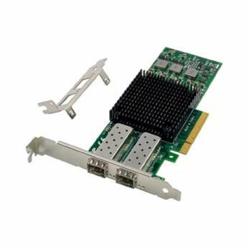 Orient - Сетевые карты XWT - BM810PE8 SFP, Сетевая карта PCI - Ex8 v2.0 2xSFP+ 10GbE Server NIC, Broadcom BCM57810 chipset, 10 1 Гбит с, 2 планки крепления 33189