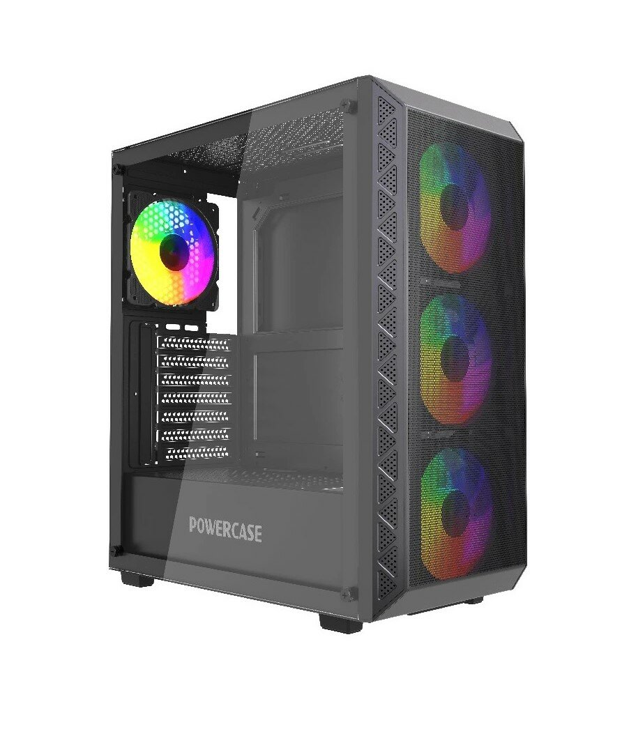 Корпус Powercase Mistral S4B Black (CMSB-L4)