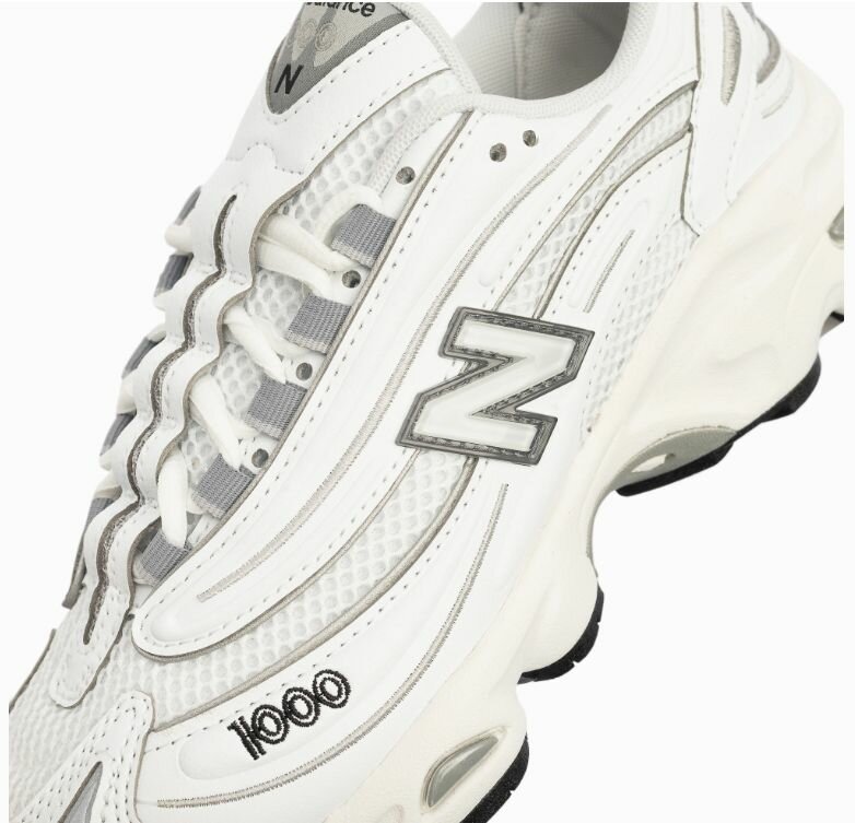 Кроссовки New Balance, размер RU 38 USw 8 СМ 25, белый, — фото 1