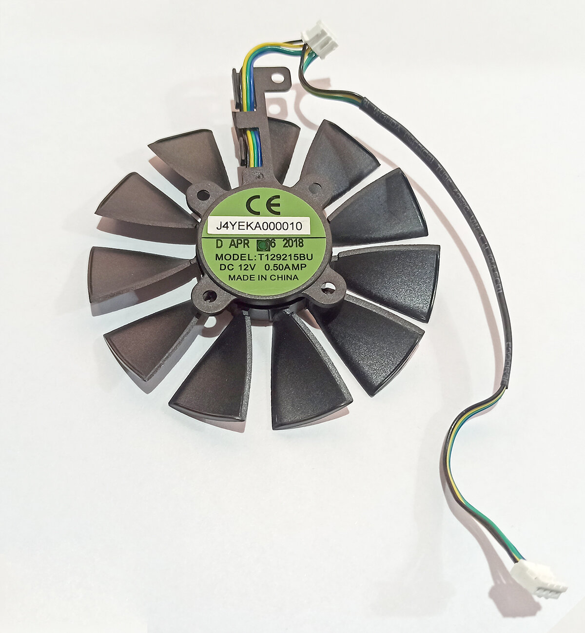 Вентилятор для видеокарты ASUS VGA T129215BU (T129215BU) 88мм (1 шт.)