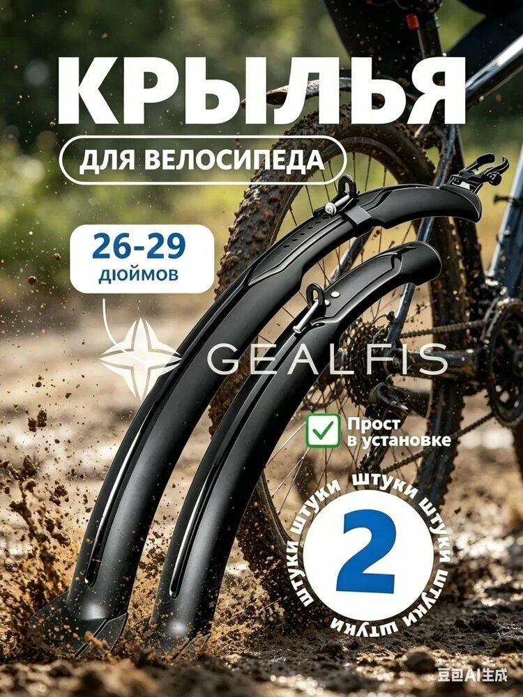 Комплект крыльев для велосипеда