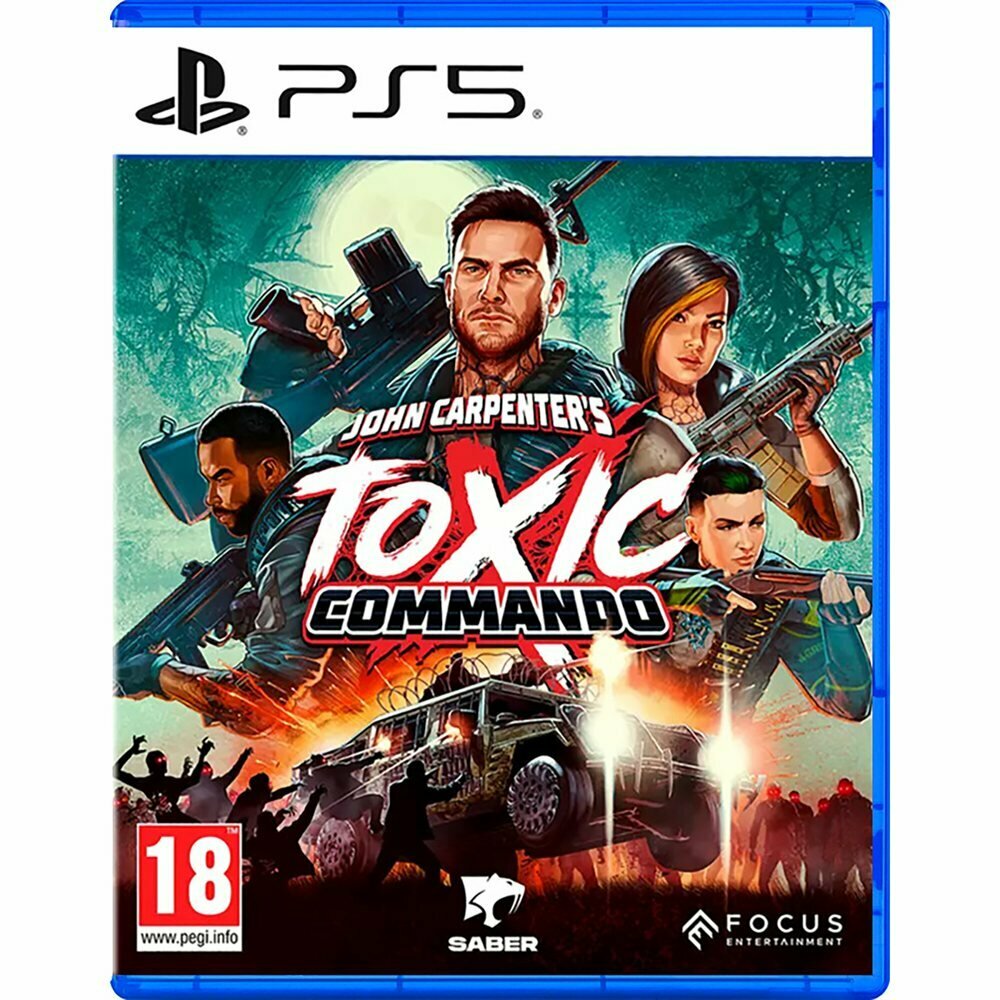 Игра для приставки John Carpenters Toxic Commando PS5, русские субтитры