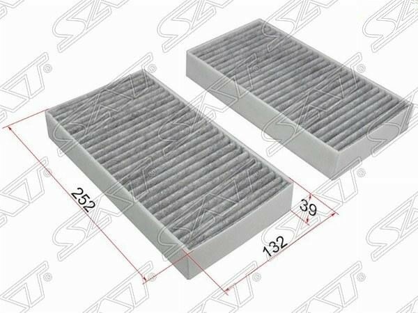 Фильтр салонный SAT ST-A1648300218-U Mercedes-Benz M-Class 05-11, GL-Class 06-12